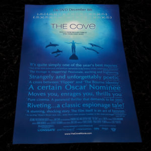 The Cove Official Movie Poster-Unsigned - Oceanic Preservation Society